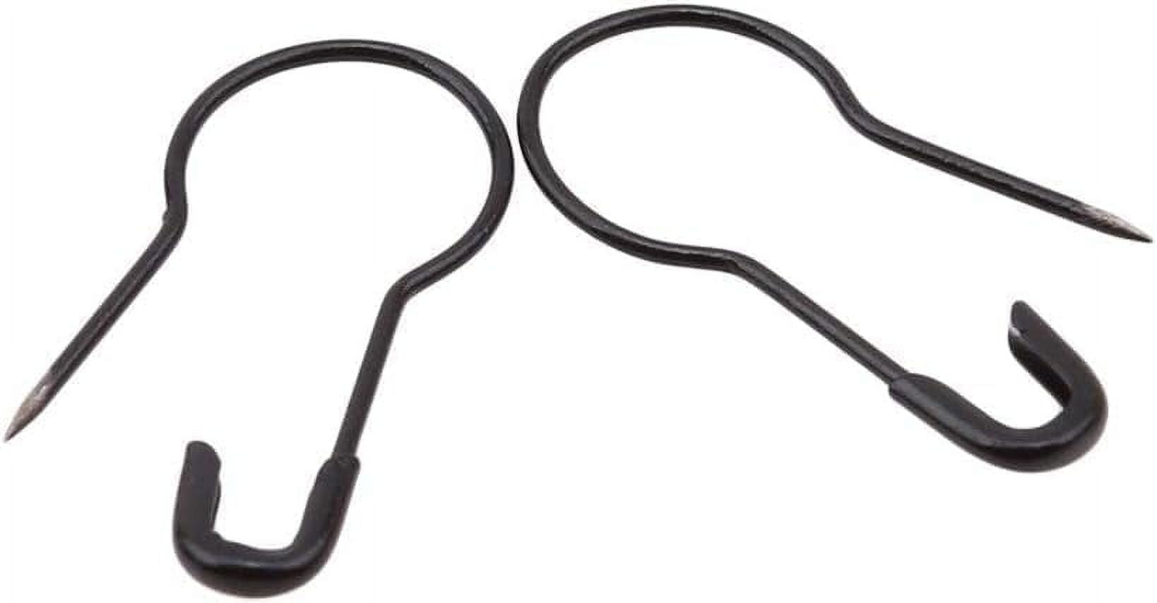 XD4-100PCS Black Pear Shaped Pins, Garment Gourd Safety Pin DIY Sewing ...