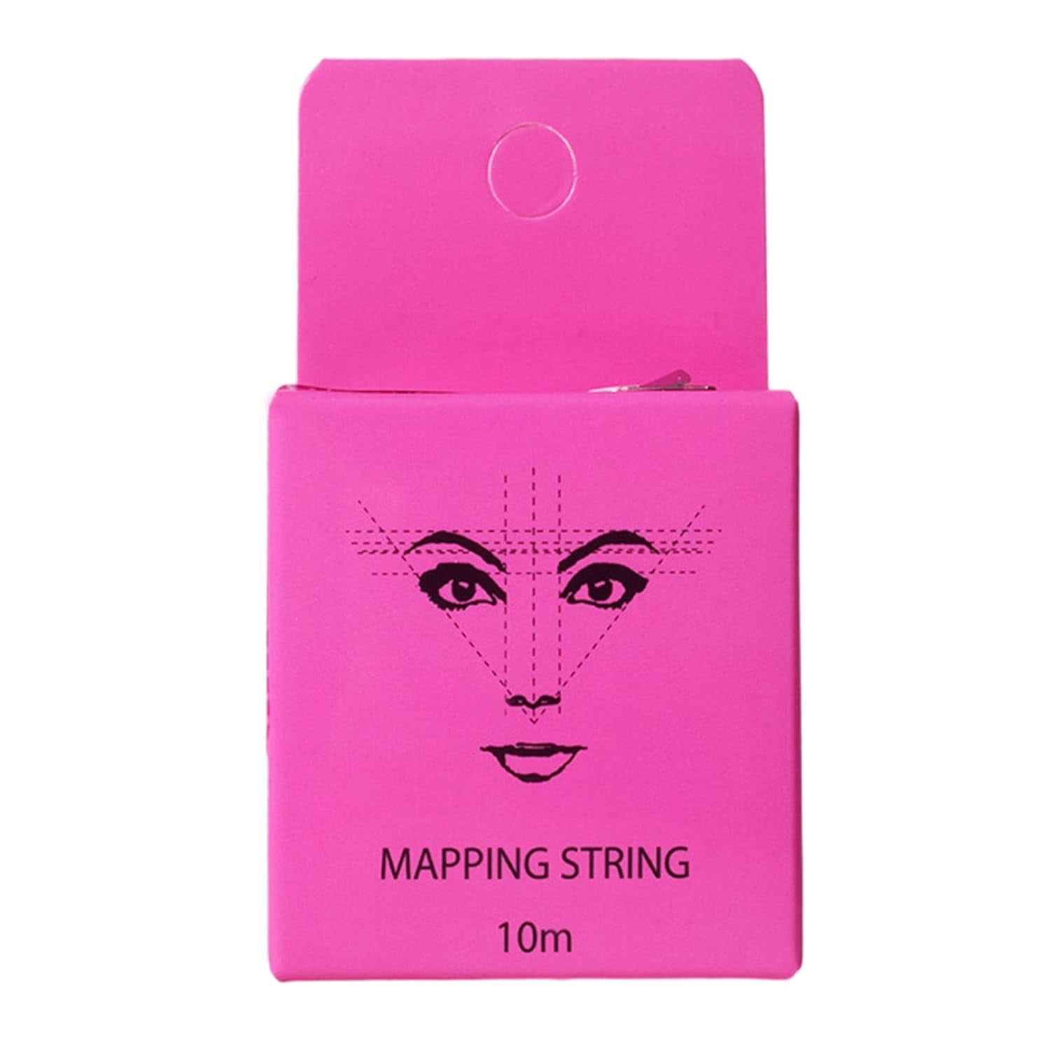 XD4-10M Pink Microblading Mapping String Mess-Free Thread For Makeup ...