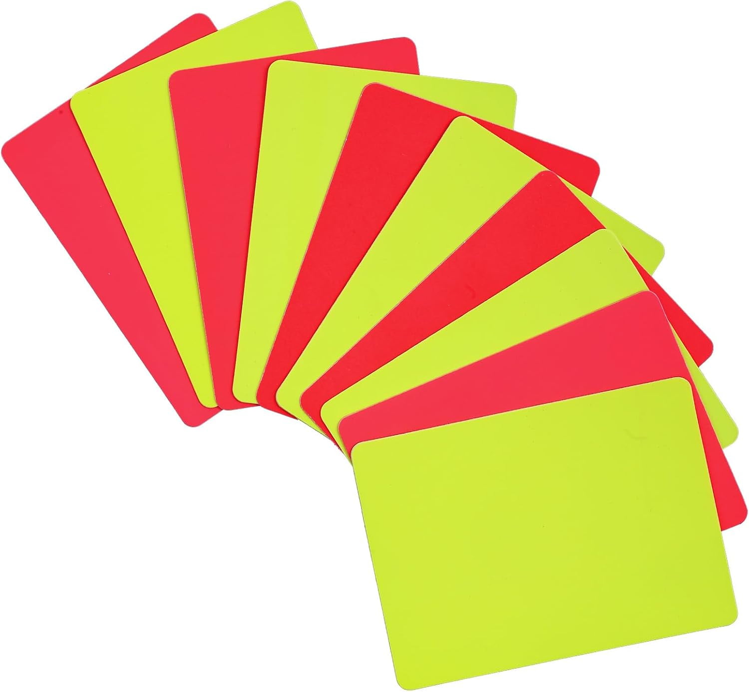 XD4-10pcs Professional Referee Cards Soccer Referee Warning Penalty ...