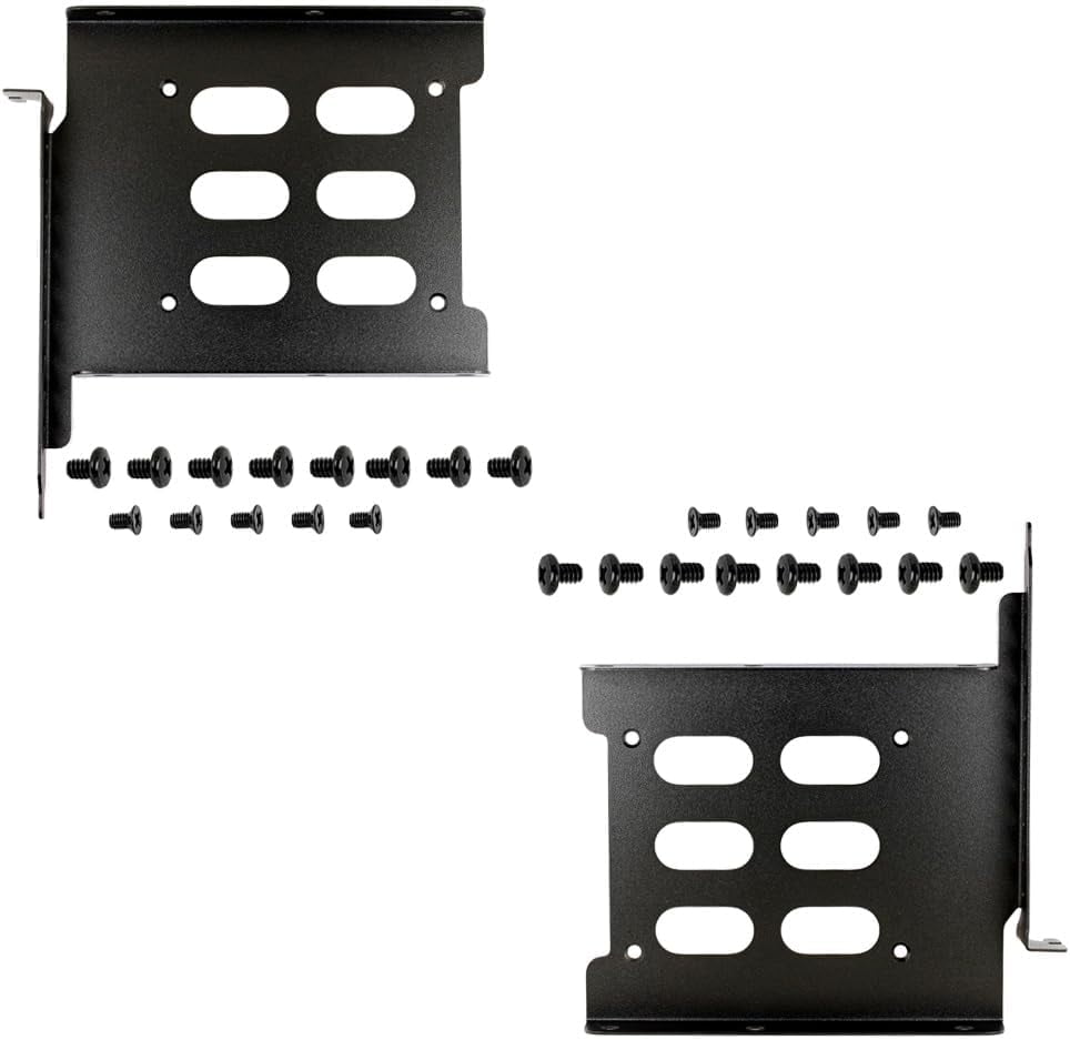 XD4-2Pcs 2.5" to 3.5" Hard Drive Tray Sturdy Holder Easy Install PCI ...