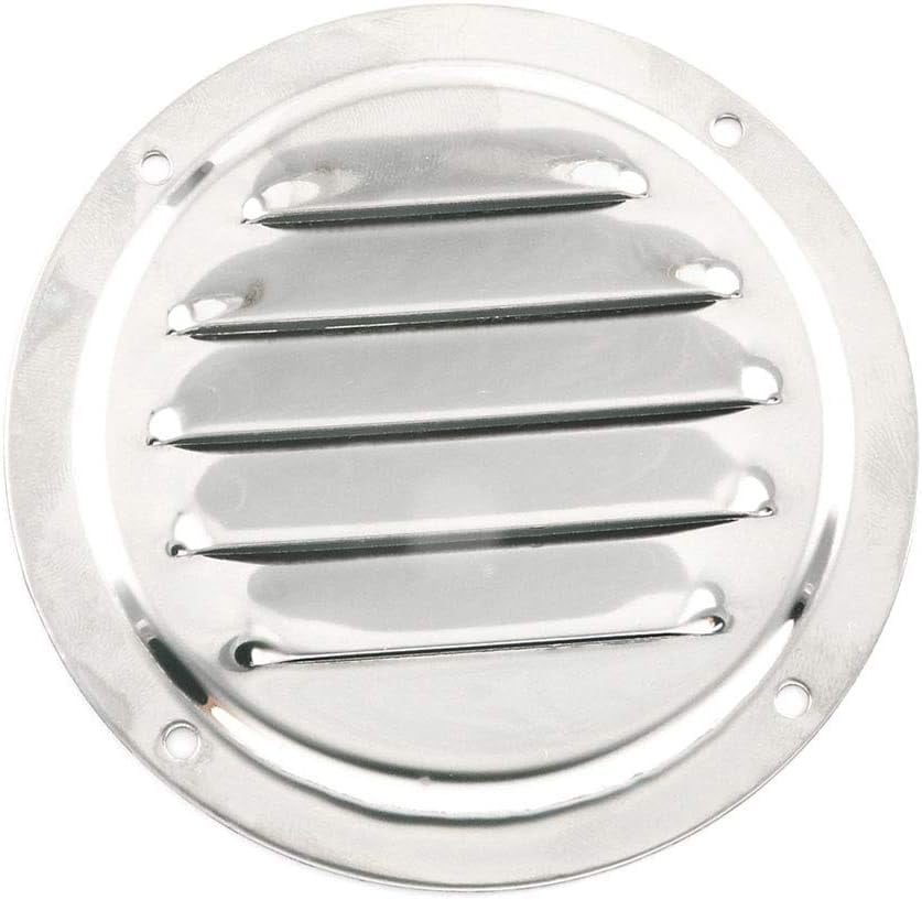 XD4-4 Inch Stainless Steel Round Louvered Air Vent Cover for Marine ...