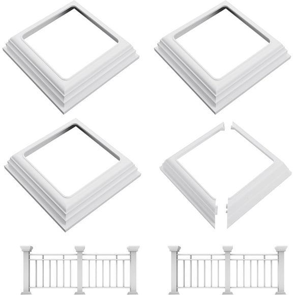 Vinyl Fence Post Detail