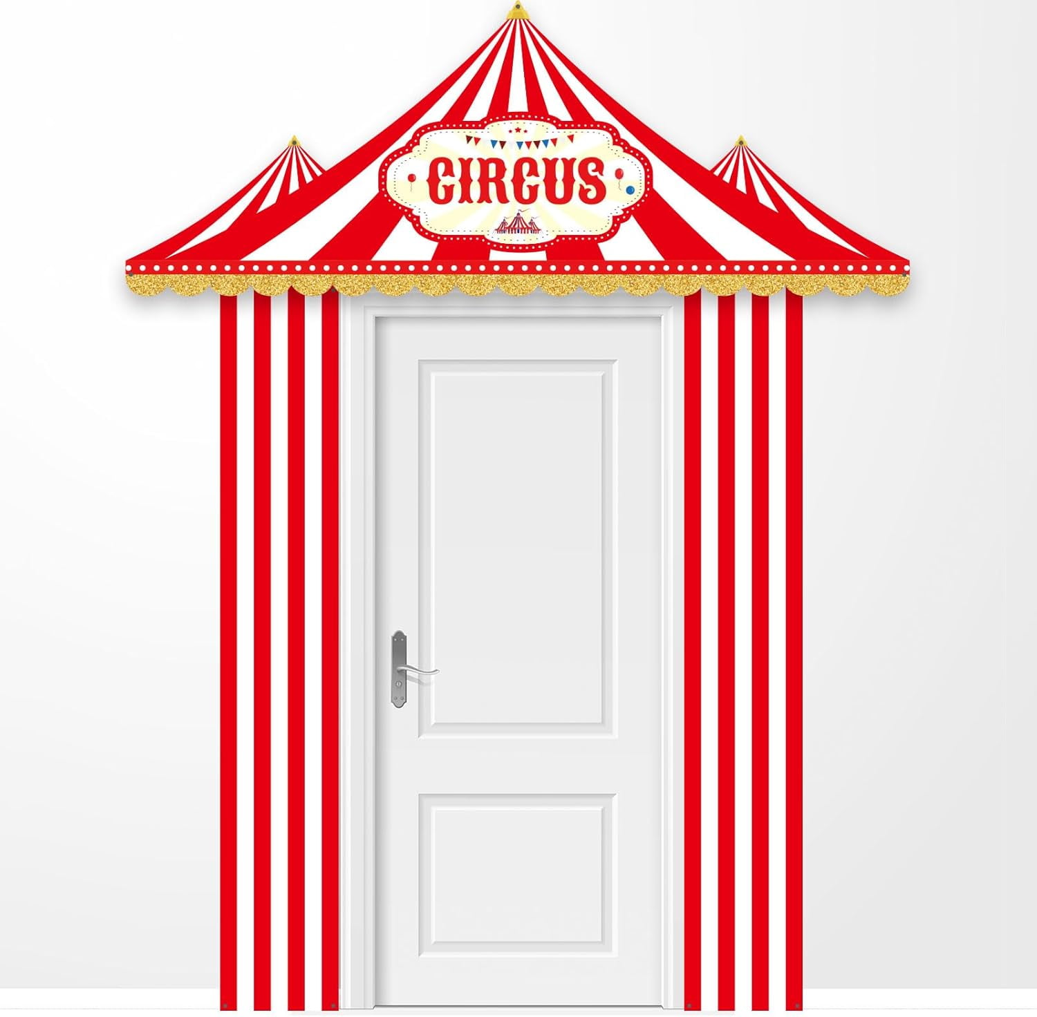 XD4-42PCS Circus Carnival Party Awning Carnival Theme Decorations ...