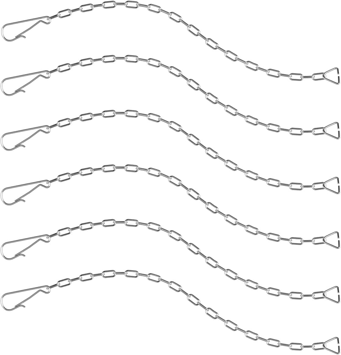 XD4-6 Pack Stainless Steel Toilet Flapper Chain - Easy Replacement for ...