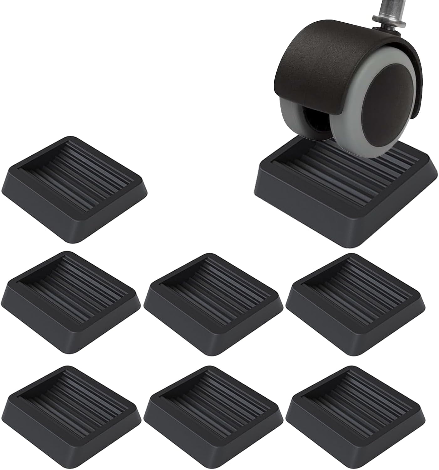 XD4-Bed Stoppers & Furniture Cups, Premium Silicone Caster Cups - Non ...