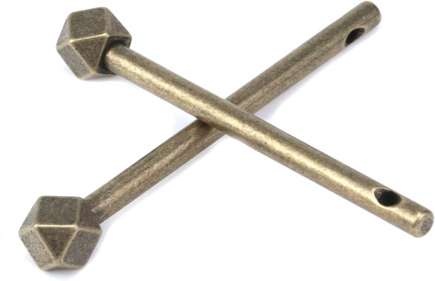 XD4-Chinese Antique Lock Latch Lock Bolt Mystery Bronze L95mm/3.74" 30g ...