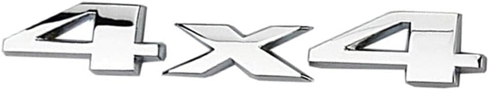 XD4-Chrome 4X4 Auto Car Logo Decal Emblem Sticker for Dodge Ford Truck ...