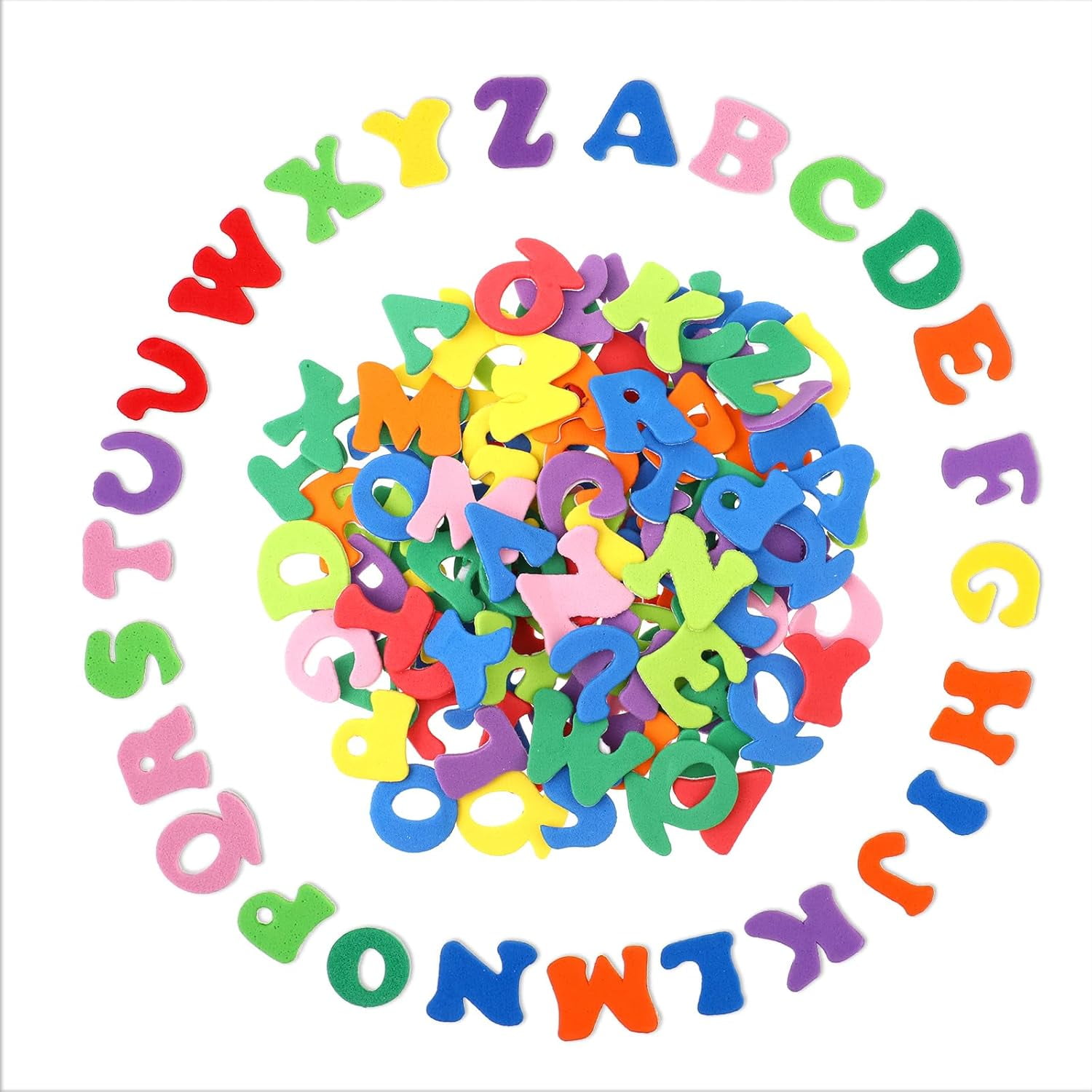 XD4-Foam Letter Stickers for Crafts, 650 Pcs Small Alphabet Letters ...