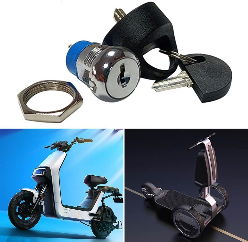 XD4-Ignition Switch, Electric Scooter Lock, Mobility Scooter Spare Start Power Switch Lock ...
