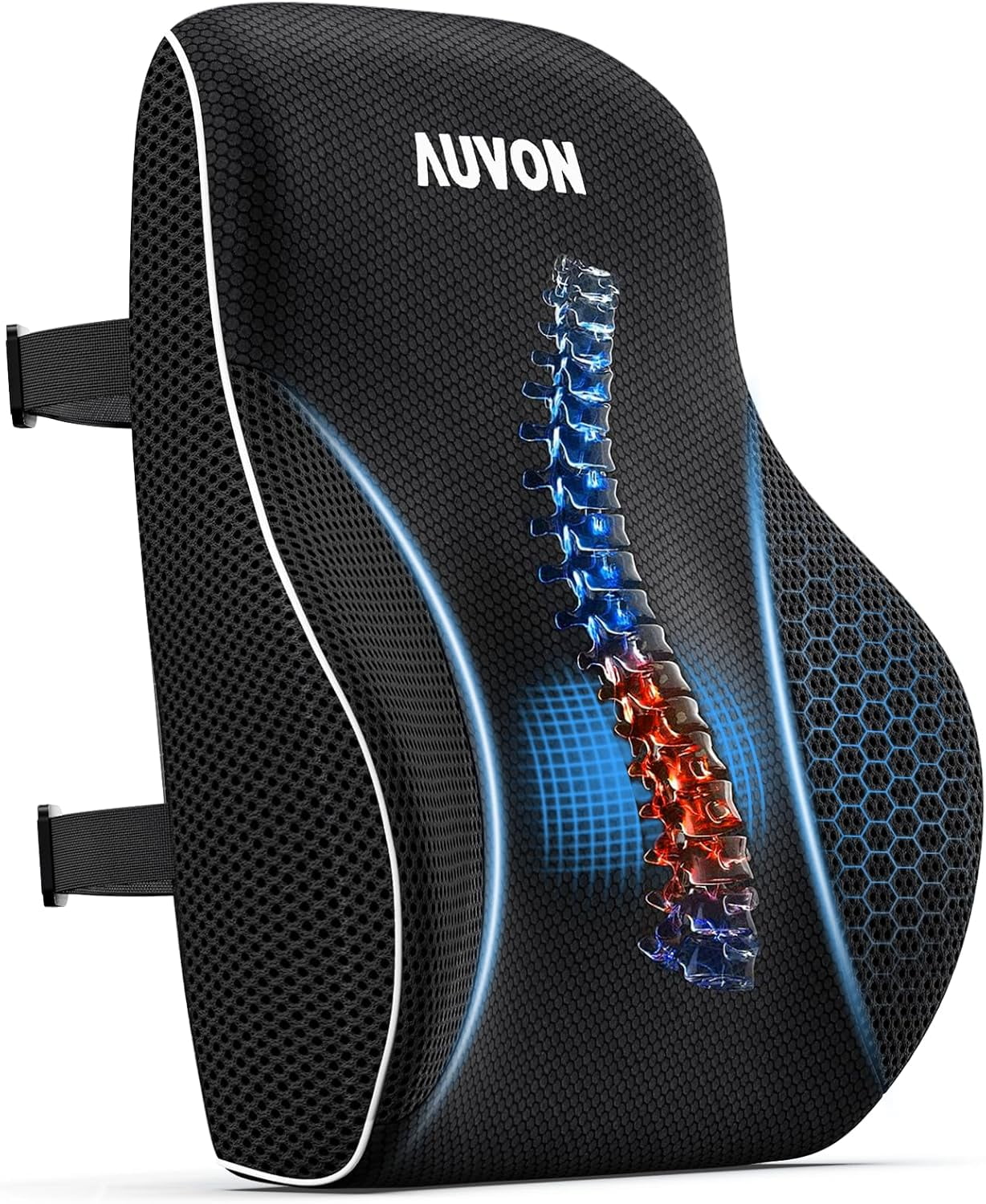 XD4-Lumbar Support Pillow for Office Chair with Patented Bulge for ...