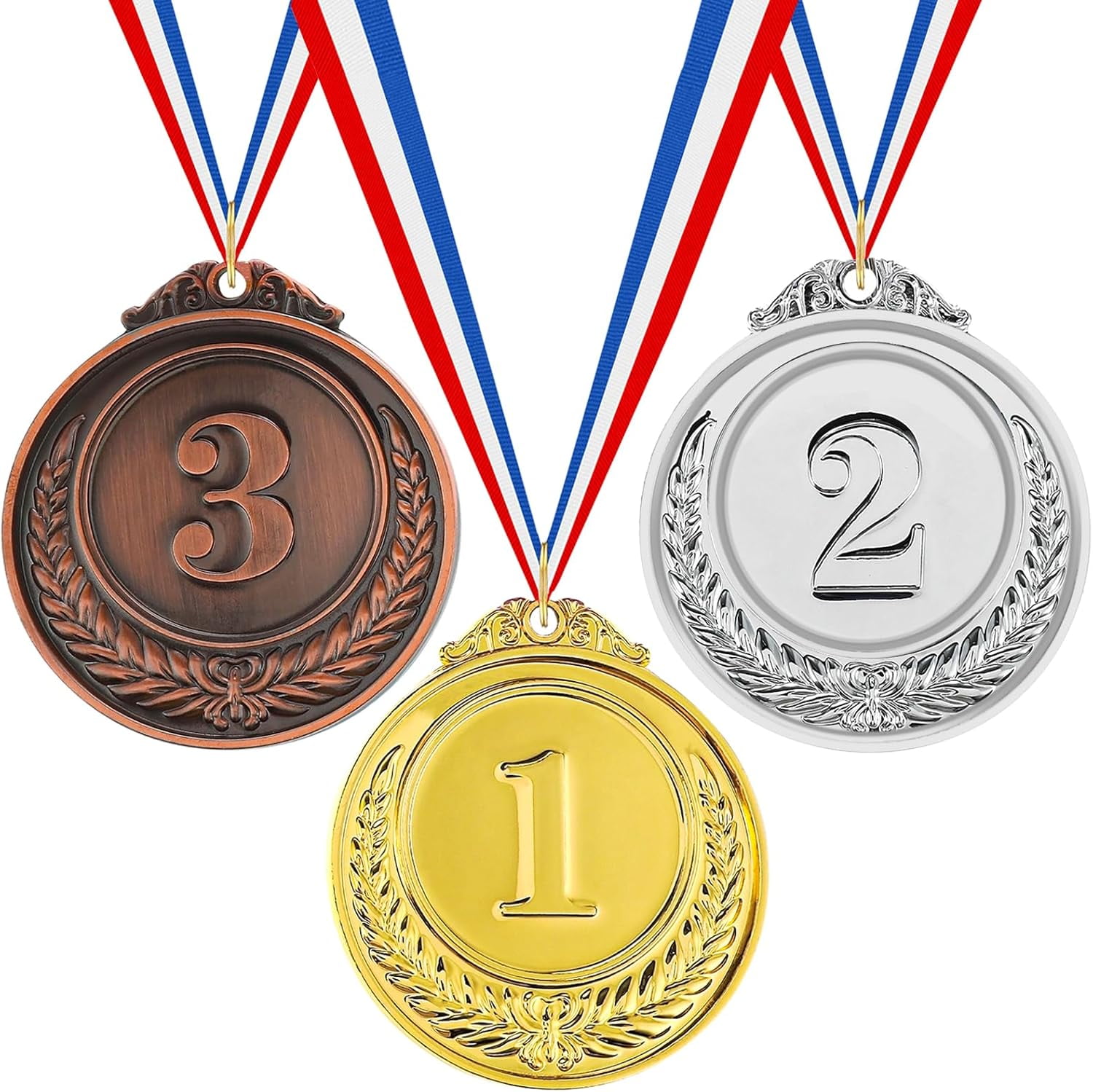 XD4-Medals for Awards, 3 Pcs Gold Silver Bronze Medals 1st 2nd 3rd ...