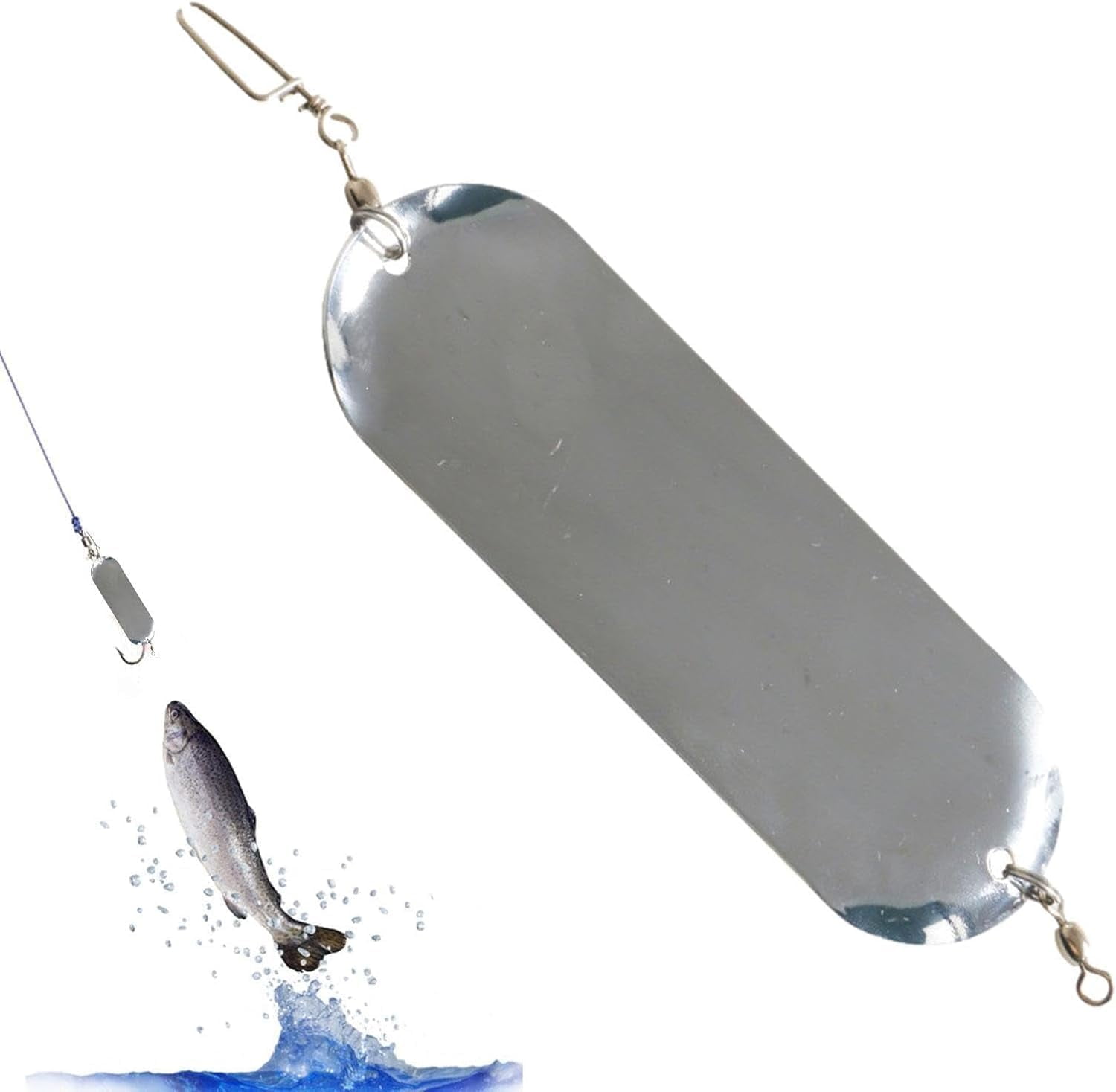 XD4-Metal Fishing Flashers for Trolling Salmon, Fishing Flashers ...