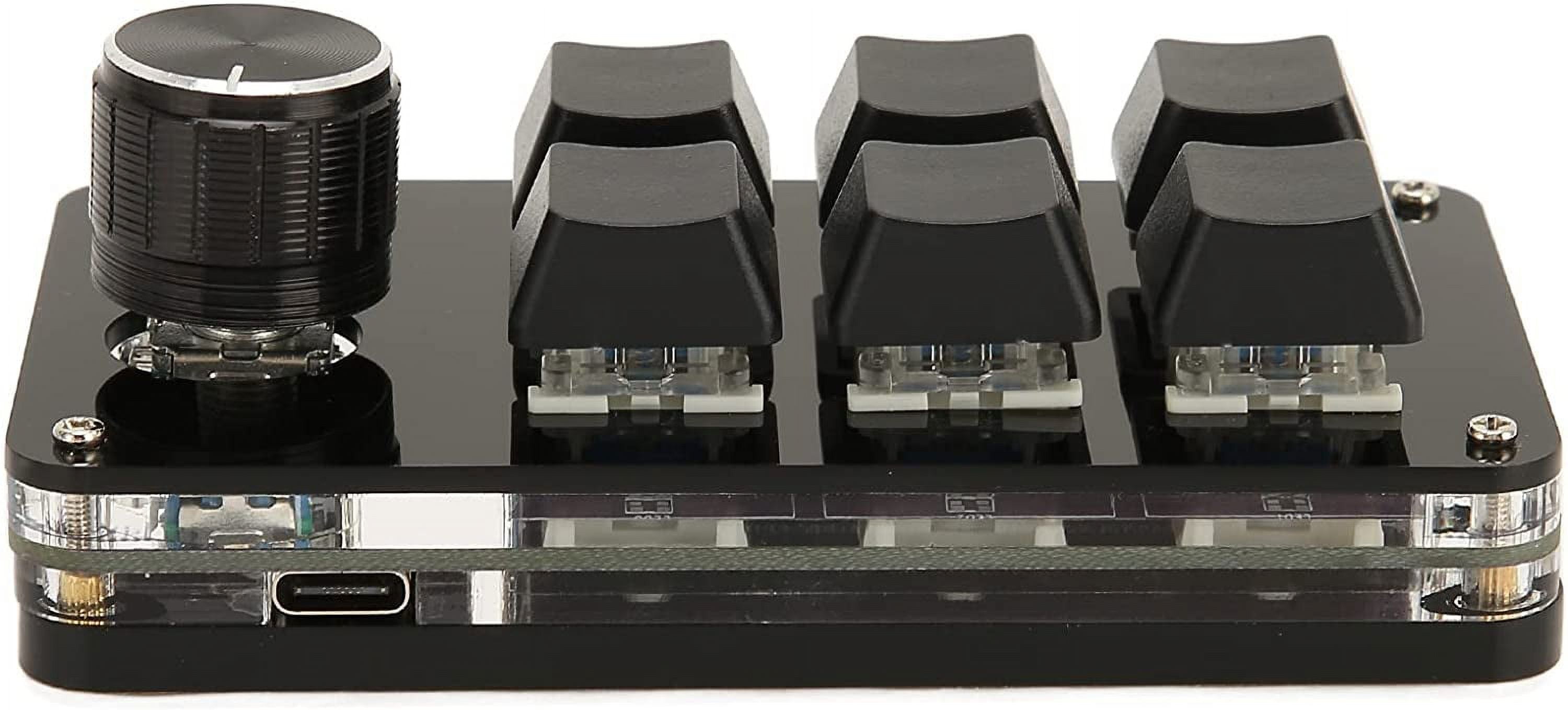 XD4-Mini Keypad, Gaming Keypad One Handed Gaming Keyboard with Knob USB ...