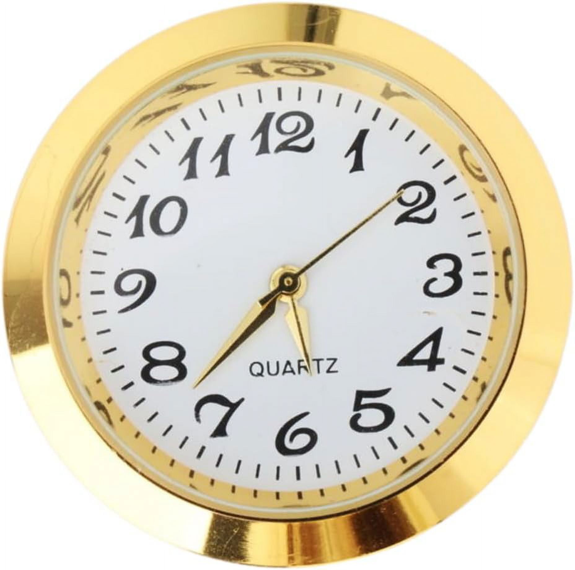 XD5-1-7/16 inch (36 mm) Clock Insert Arabic Numerals Clock Face for ...