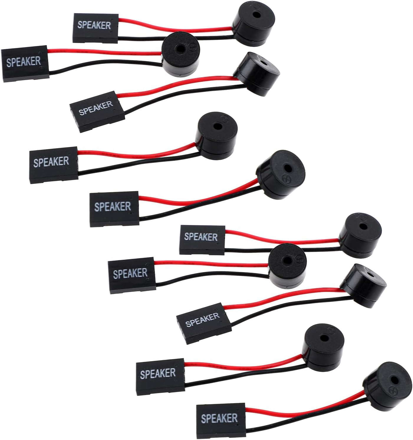 XD5-10 Pcs PC Motherboard Mini Speaker Computer Case Speakers Computer ...