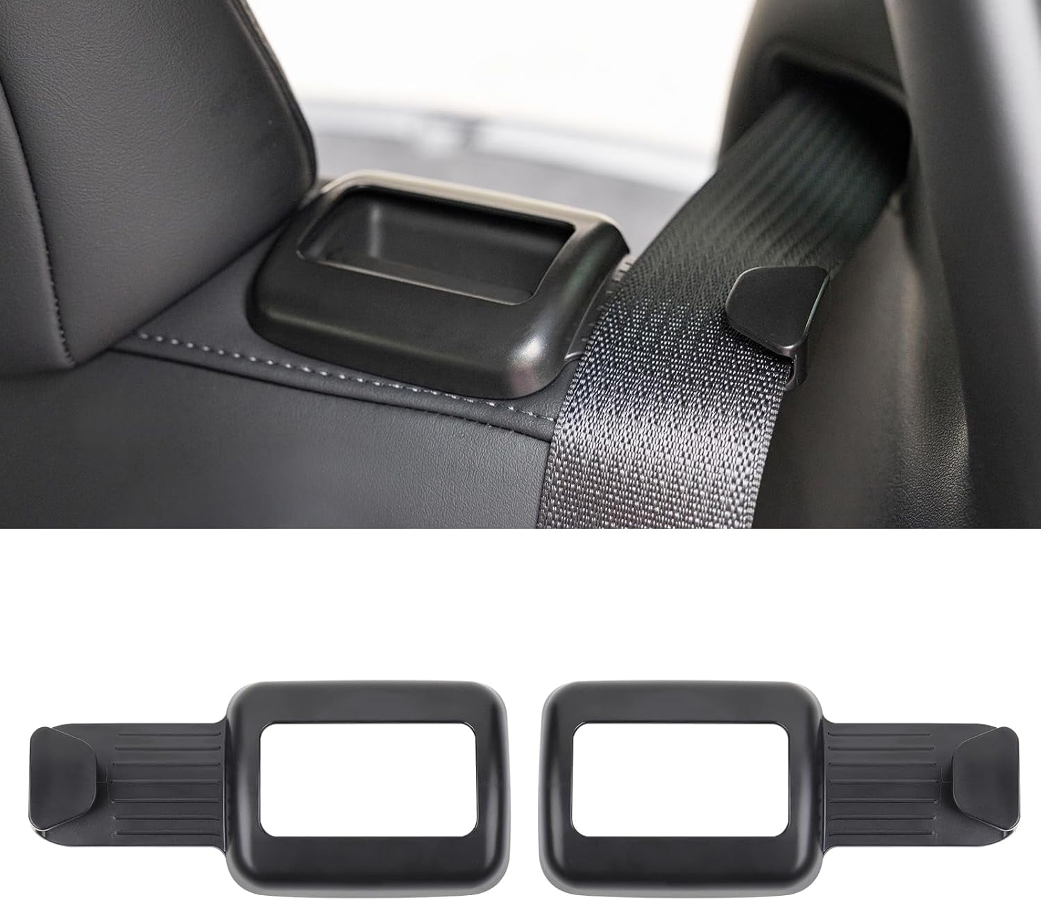 XD5-2 Pack Seat Belt Guide Holder for Tesla Model Y, ABS Backseat Seat ...