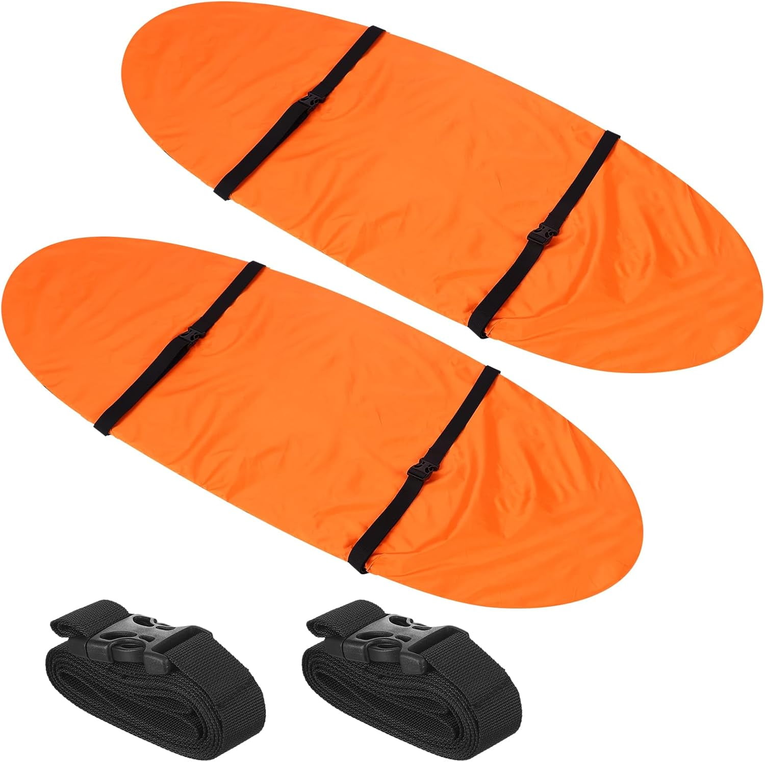 XD5-2 Pcs Kayak Cockpit Covers 23"x48" with Adjustable Fixing Strap ...