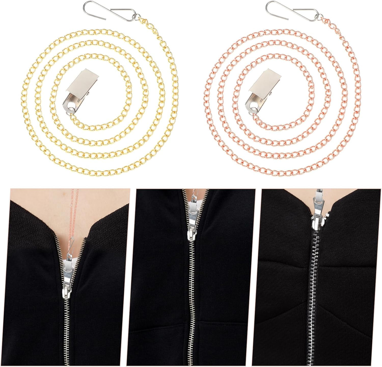 XD5-2pcs Zipper Helper Dress Zipper Pull Helper Zipping Up Down Dress ...
