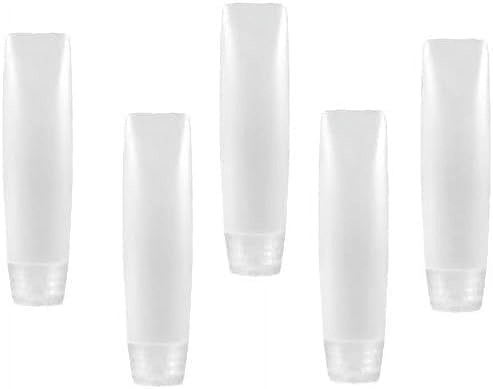 XD5-5 Pcs 1 oz Travel Bottles Empty Refillable Toothpaste Tubes ...