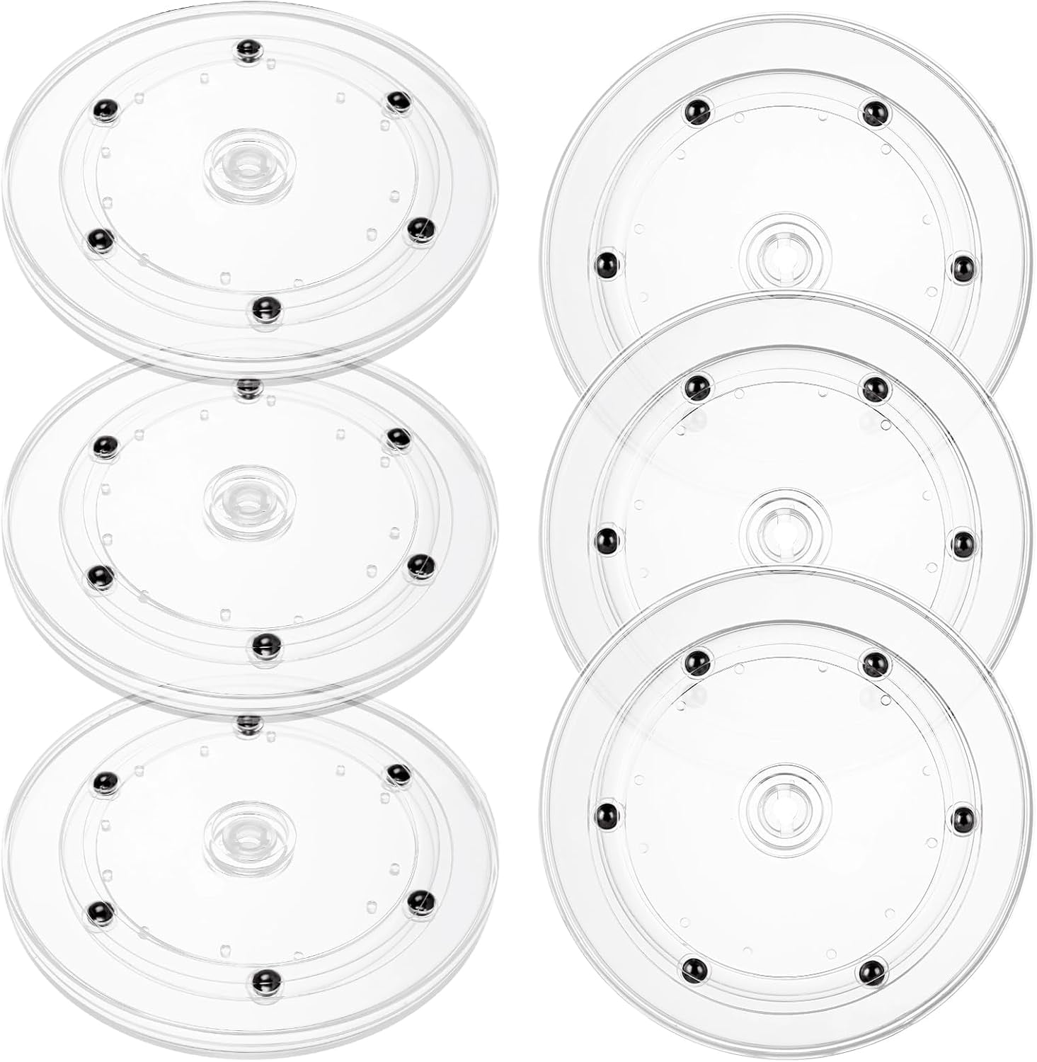 XD5-6 PCS Small Lazy Susan 6 Inch Lazy Susan Turntable Turntable ...