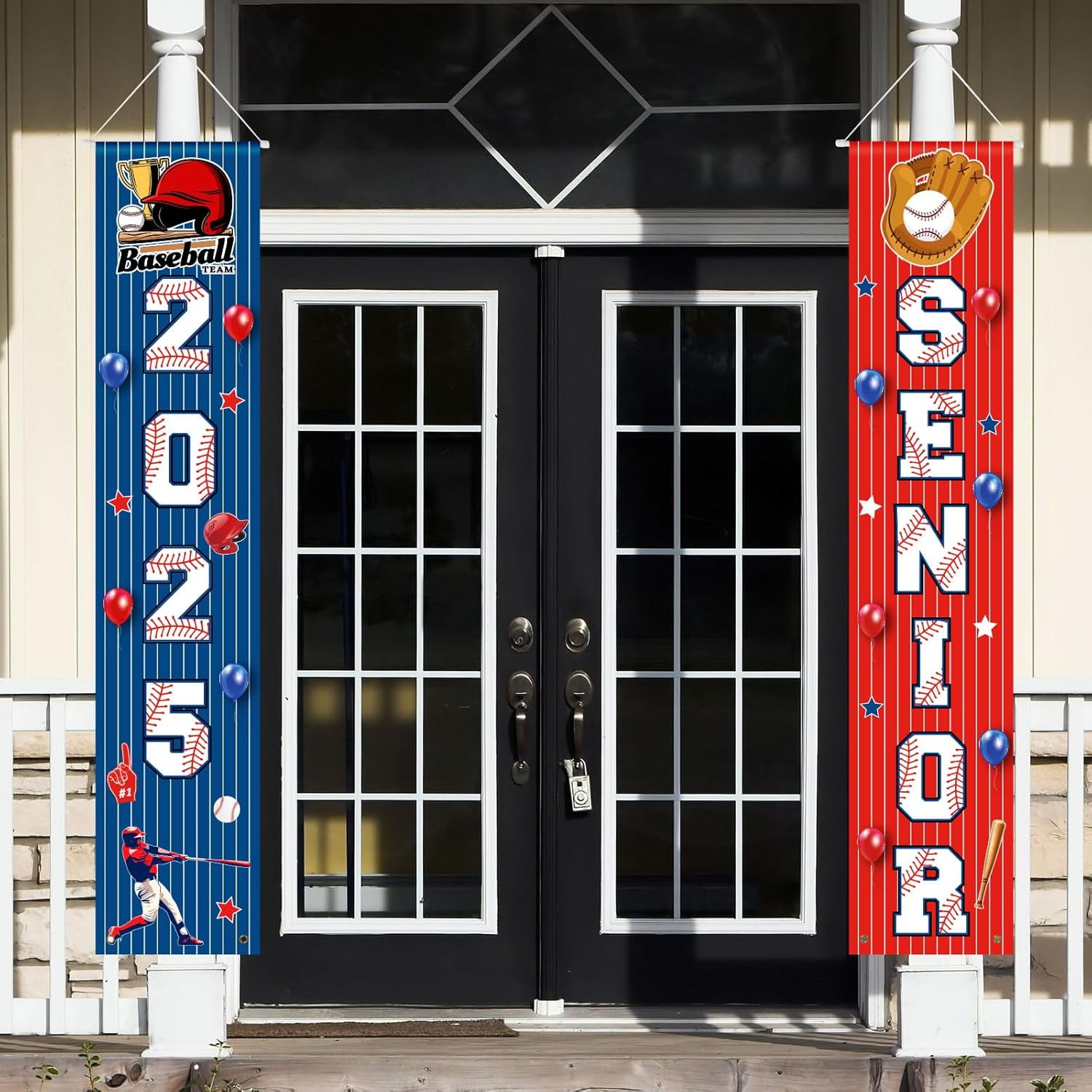 XD5-Baseball 2025 Senior Night Porch Banner Graduation Decorations ...