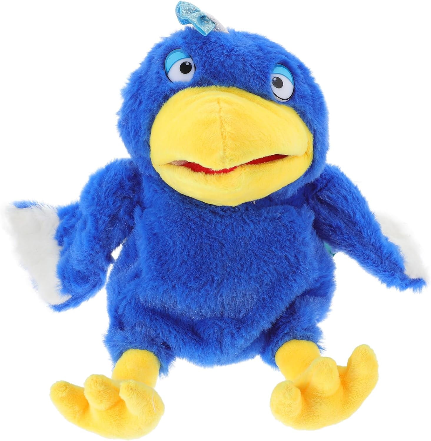 XD5-Bird Hand Puppet Plush Animal Toy with Movable Mouth - Stuffed Bird ...