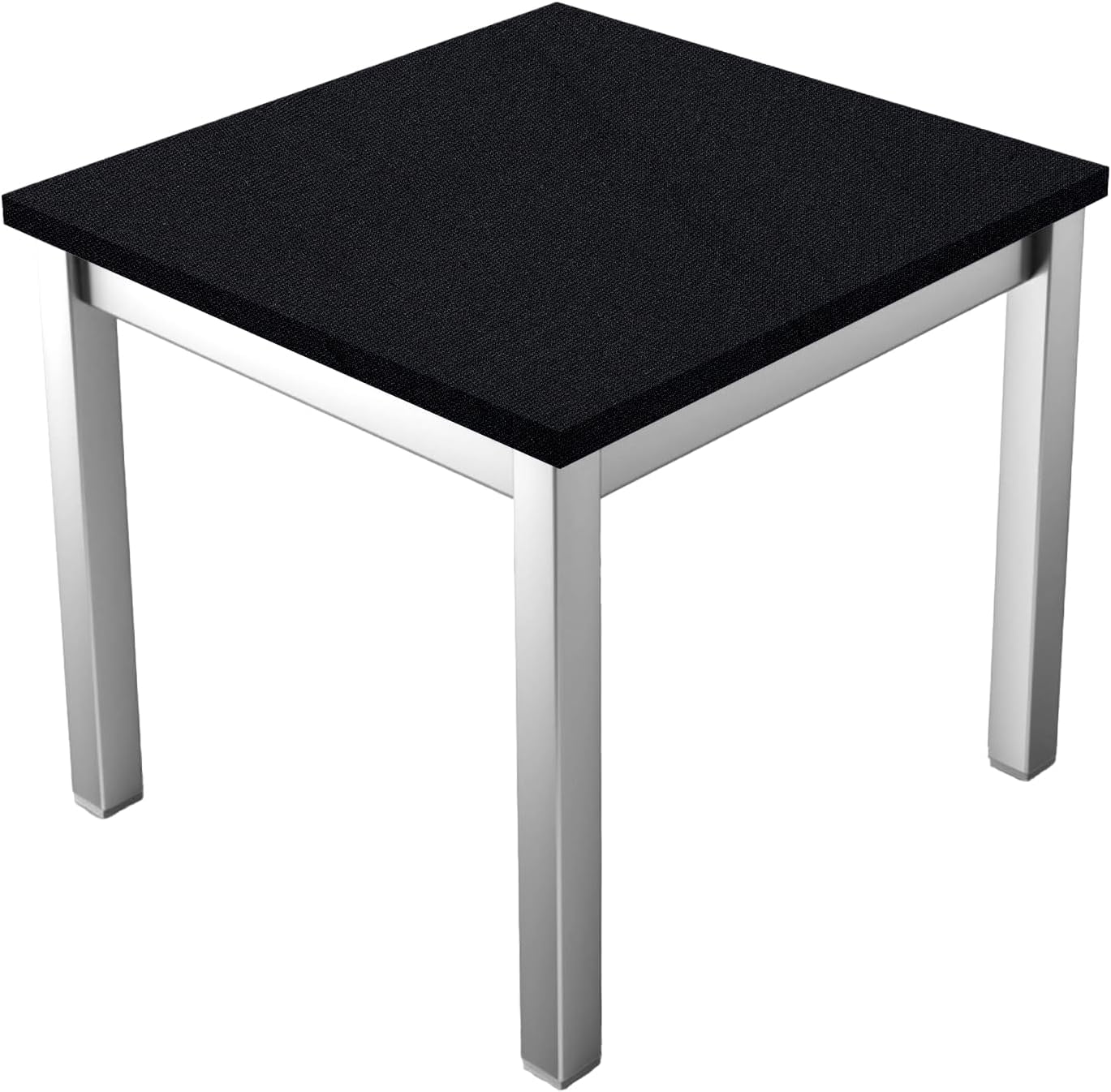 CD5-Black Square Fitted Tablecloth 34x34 Inch Elastic Card Table Cover ...