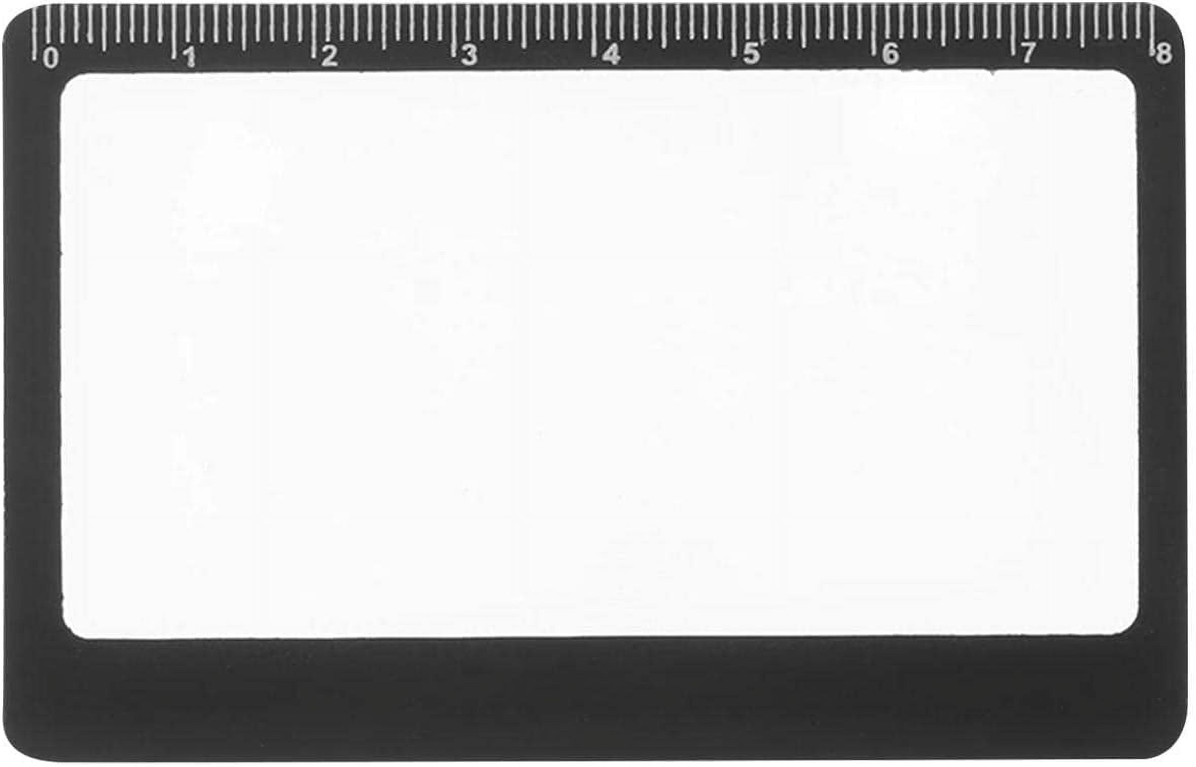 XD5-Credit Card Magnifier - Plastiic Reading Magnifier Lens, Credit ...