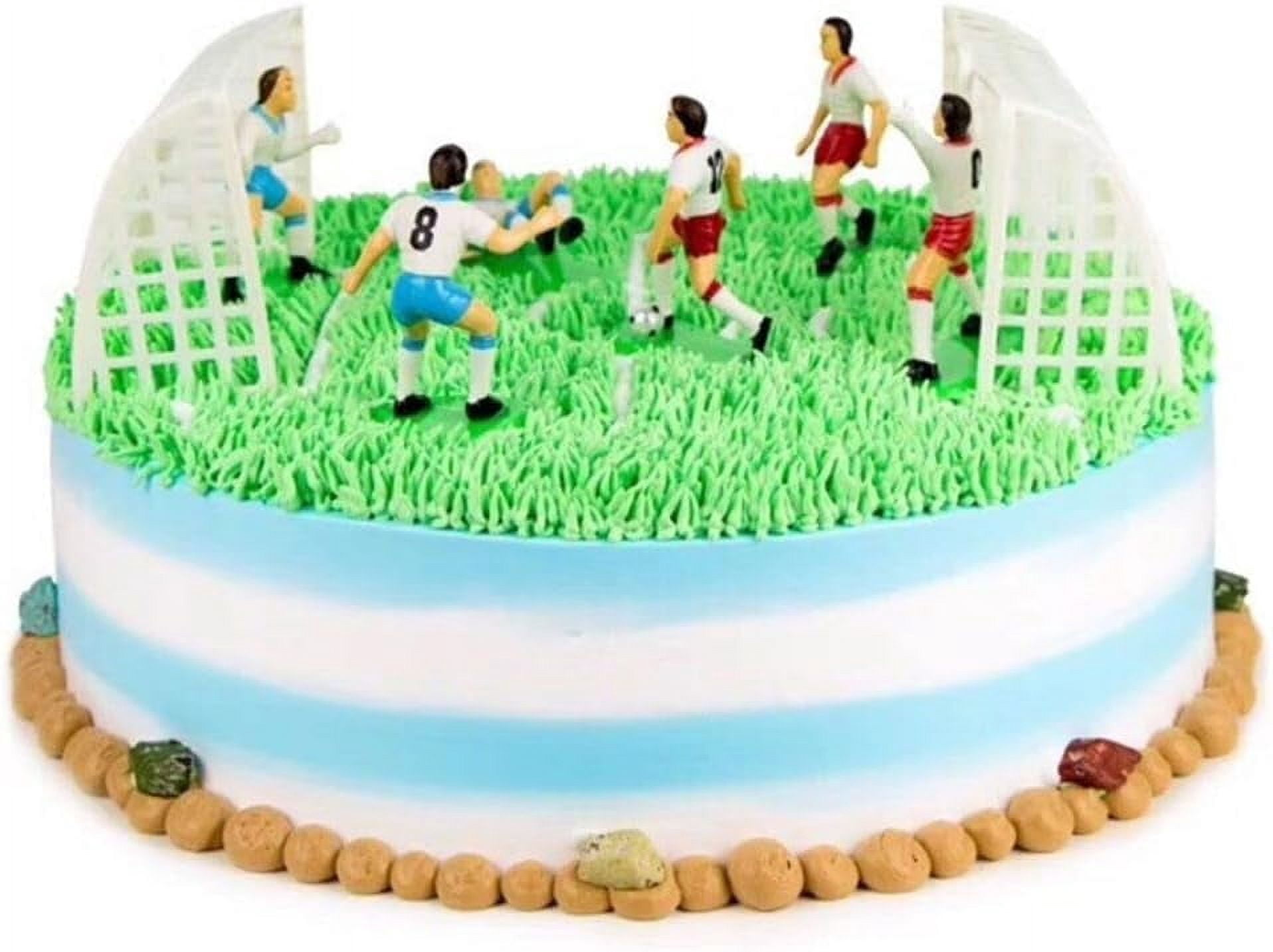 XD5-Football/Soccer Toppers for Cake and Cupcakes Set of 9 Attractive ...