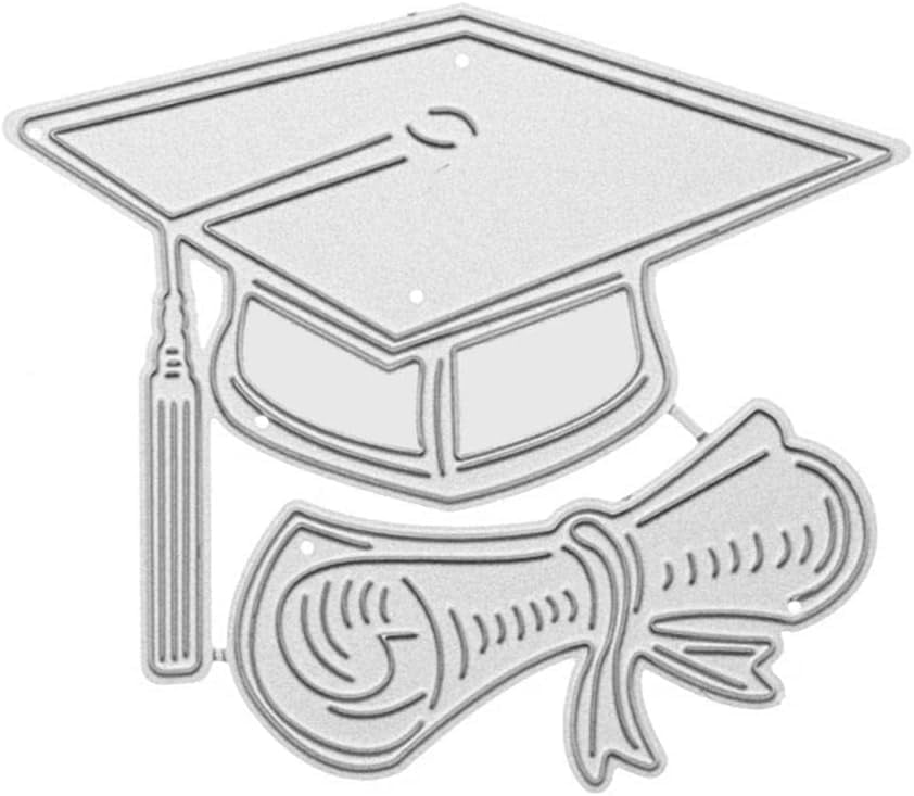 XD5-Graduation Cap for Card Making, Congratulations Graduation Cutting ...