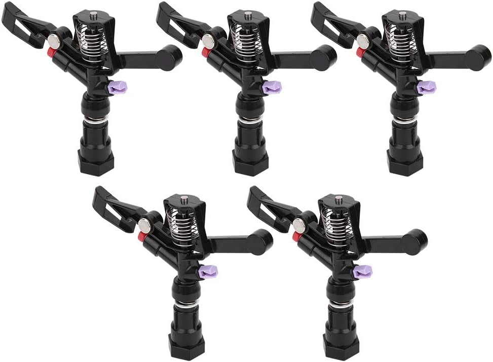XD5-Lawn Sprinkler - 5Pcs 3/4in DN20 Female Thread Controllable Angle ...