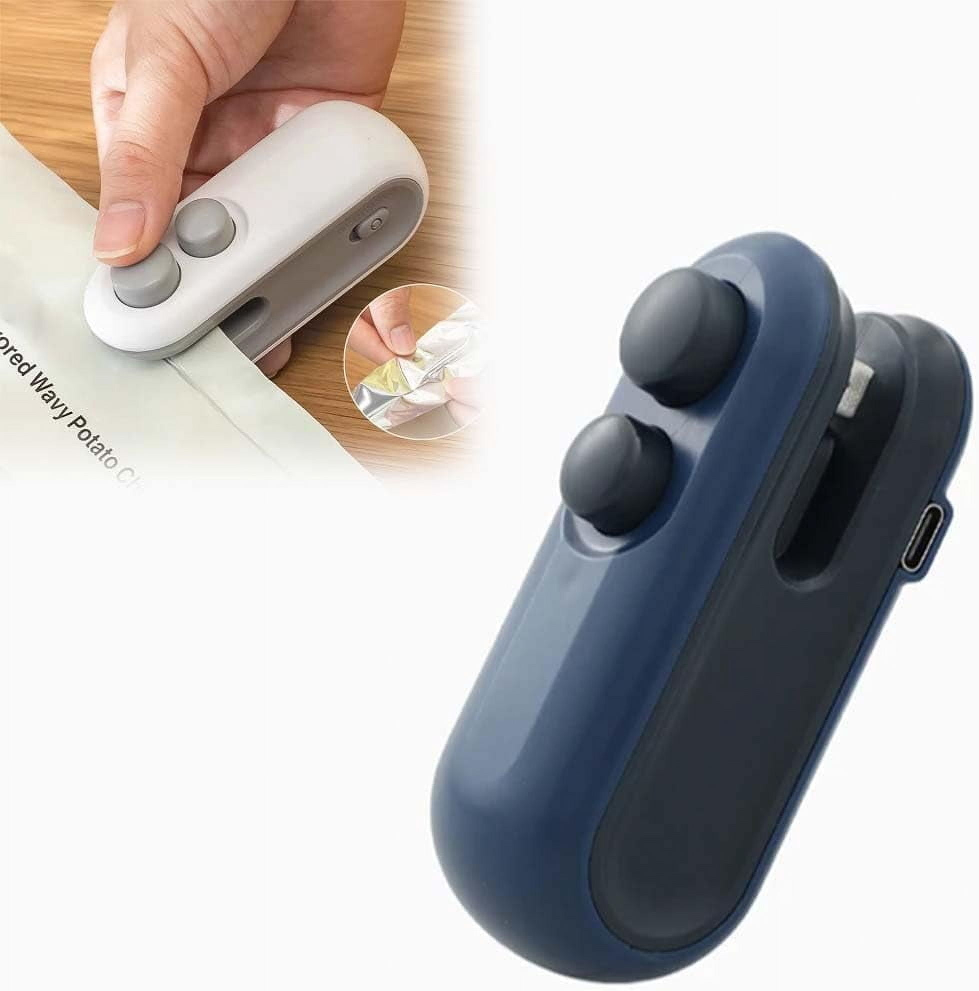 XD5-Mini Bag Sealer - Rechargeable Handheld Heat Vacuum Sealer, 2 in 1 ...