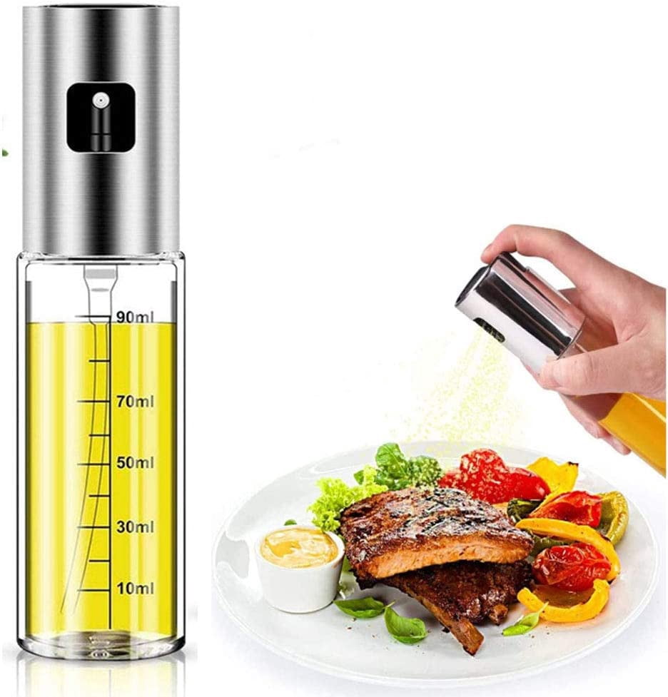 XD5-Olive Oil Sprayer,Transparent Glass Oil Spray, Cooking Oil Sprayer ...
