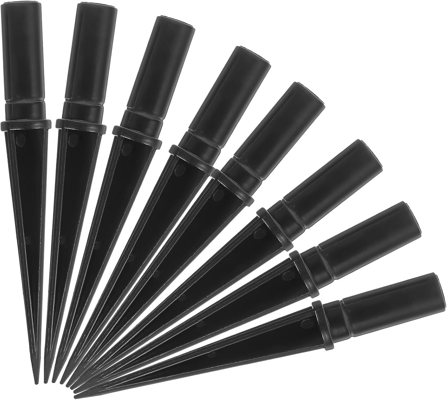 XD5-Replacement Stakes for Solar Lights Outdoor, 10pcs Plastic Solar ...