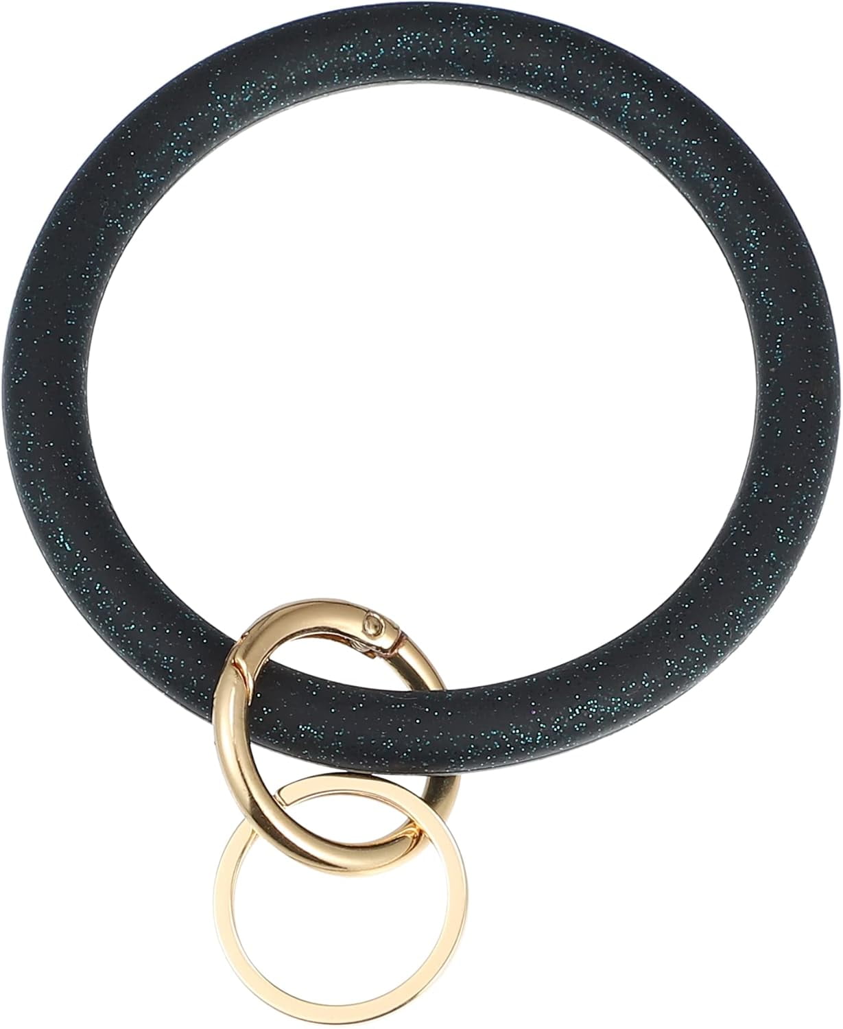 XD5-Silicone Wrist Keychain, Bangle Keyring Bracelet Keys Holder ...