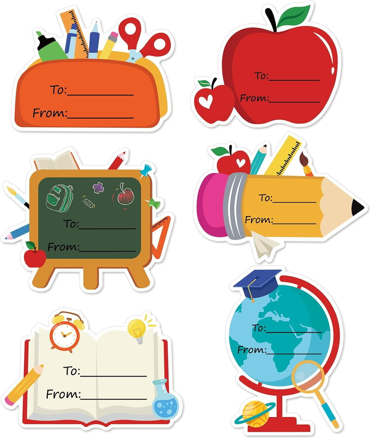 XD5-Teacher Appreciation Stickers, 36Pcs Thank You Teacher Labels ...