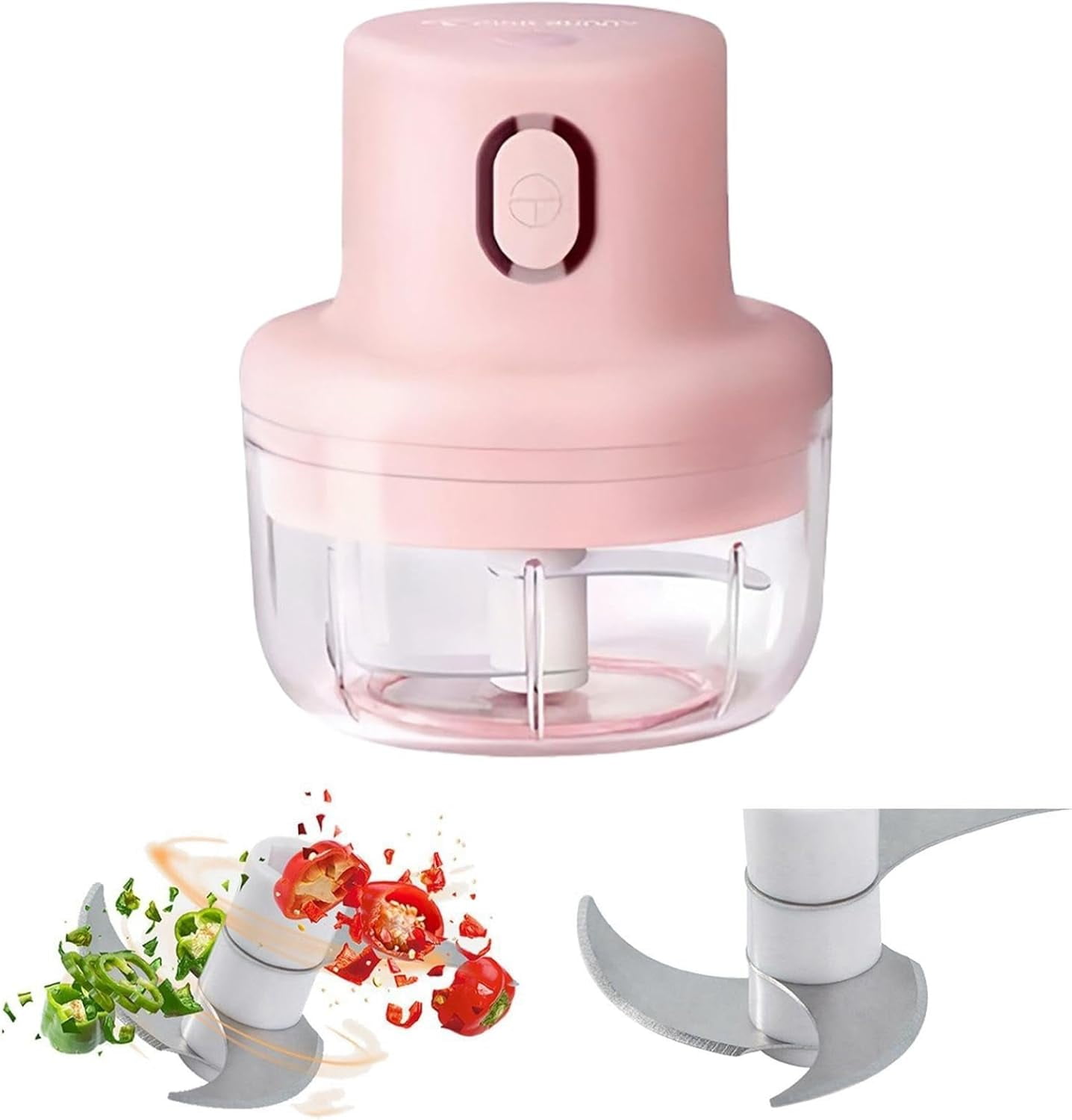 XD5-Wireless Food Chopper Cordless Blender Processor Portable ...