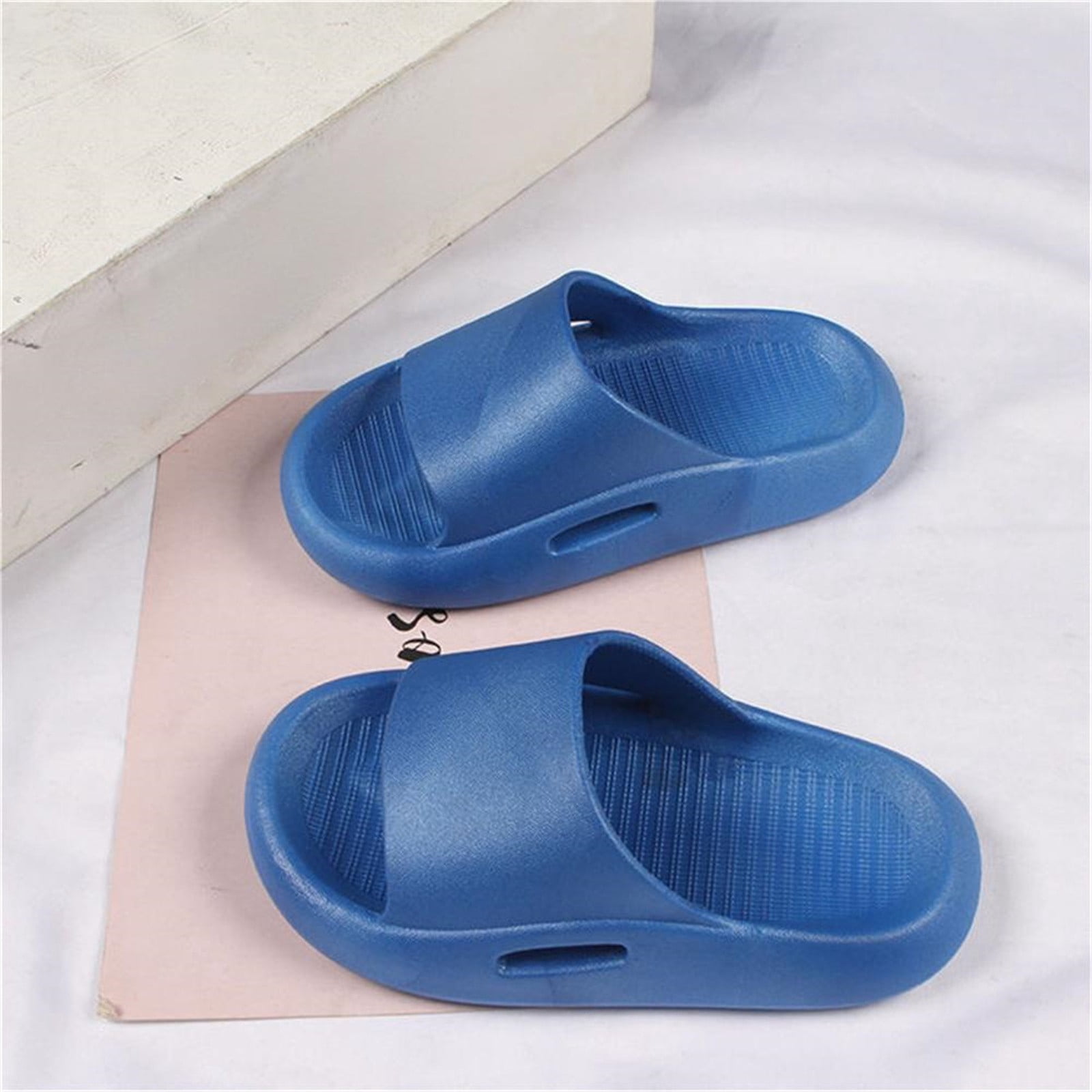 XDDLITP Kids Cloud Slides Girls Boys Slip On Slide Sandals Comfort Non ...