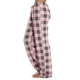 XDDLITP Women Flannel Pajama Pants Fleece Plaid Pjs Bottoms Winter ...