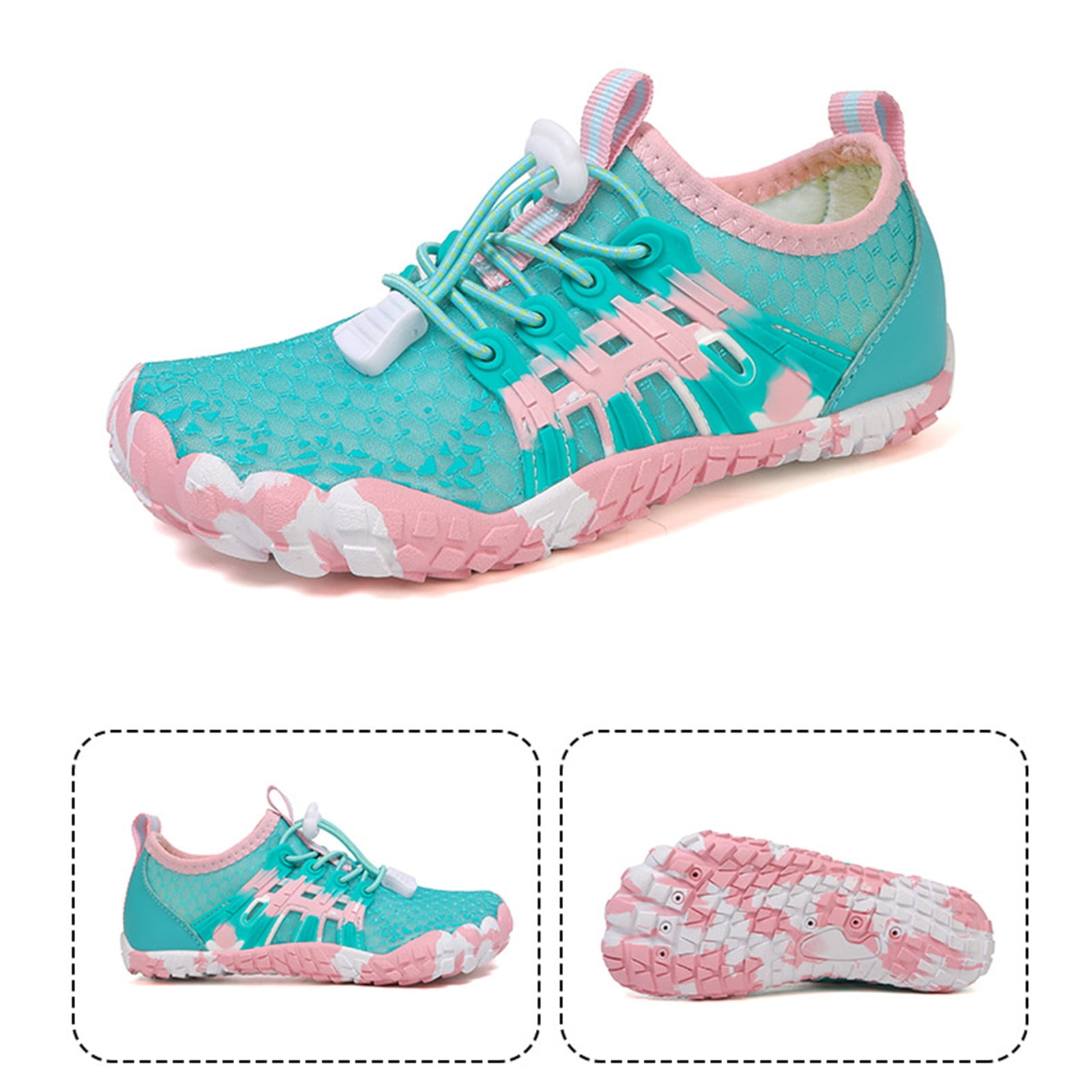 XDDLITP Womens Mens Barefoot Shoes Minimalist Trail Runner Wide Toe Box ...