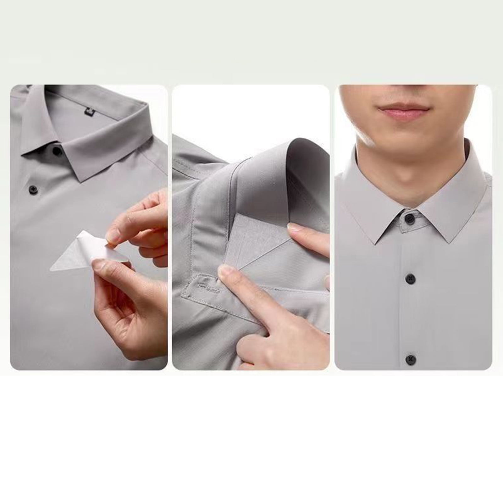 XDDST 10 20 30 Or 50 Pcs(boxed) Shirt Triangle Patch No Curl Stays ...