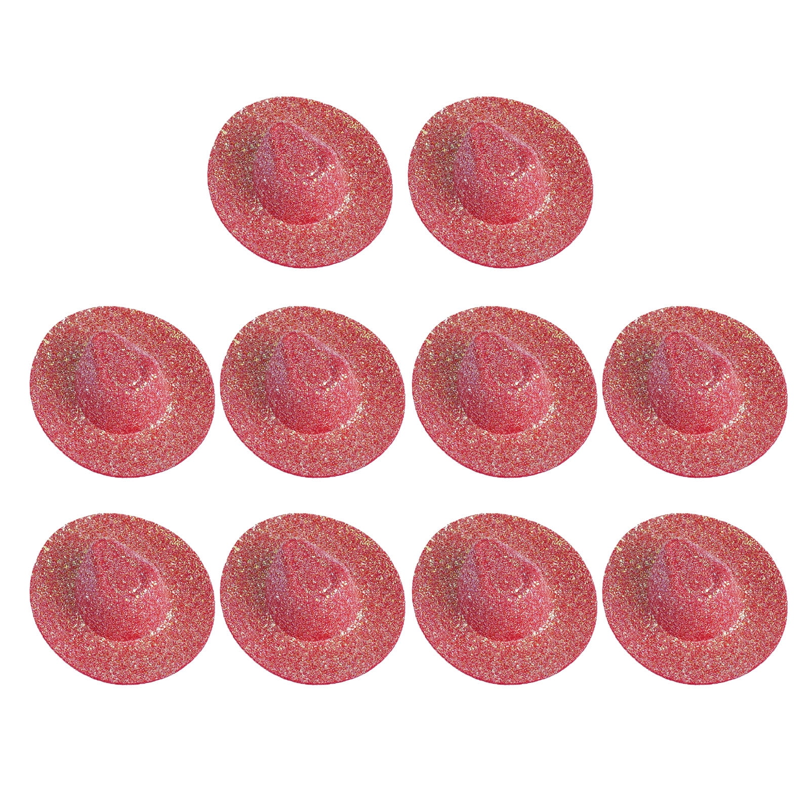 XDDST 10Pcs Mini Cowboy Hat Mini Western Hat Cute Doll Hat Party Hats ...