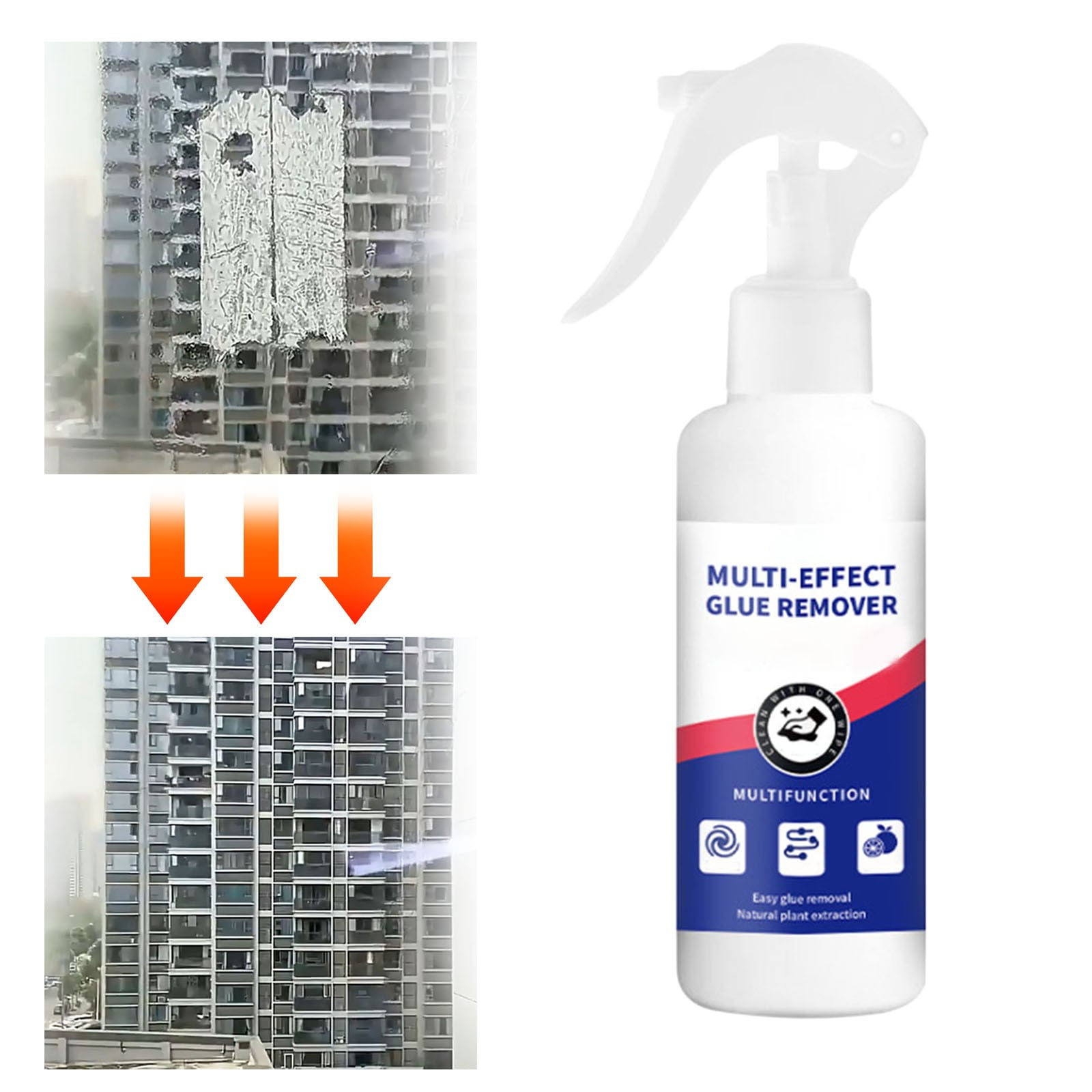 XDDST 2 Pack Car Sticker Remover Spray AdhesiveSticker Remover for Cars ...