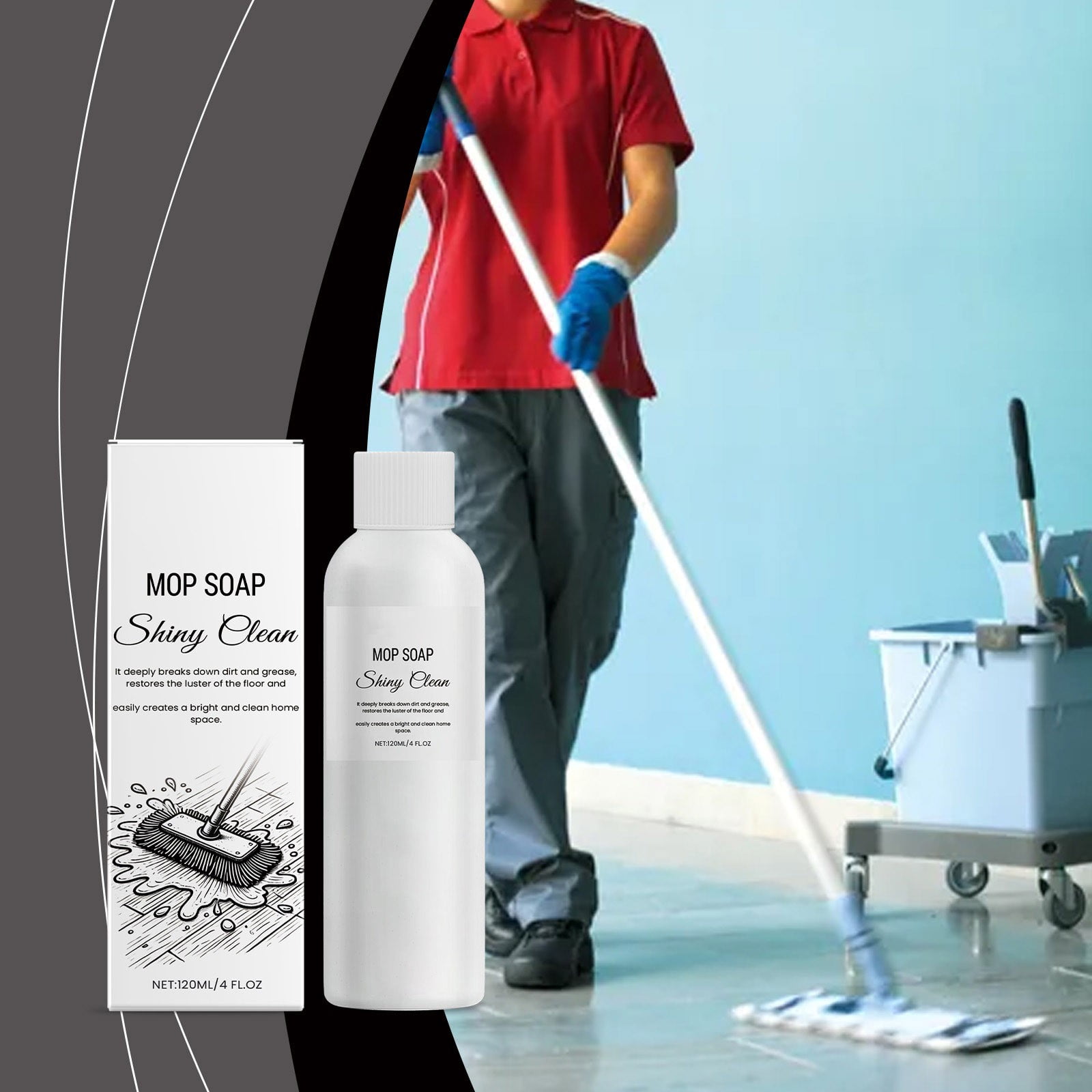 XDDST 3 Pack Concentrated Floor Cleaner for Mopping Dissolvable Sheets ...