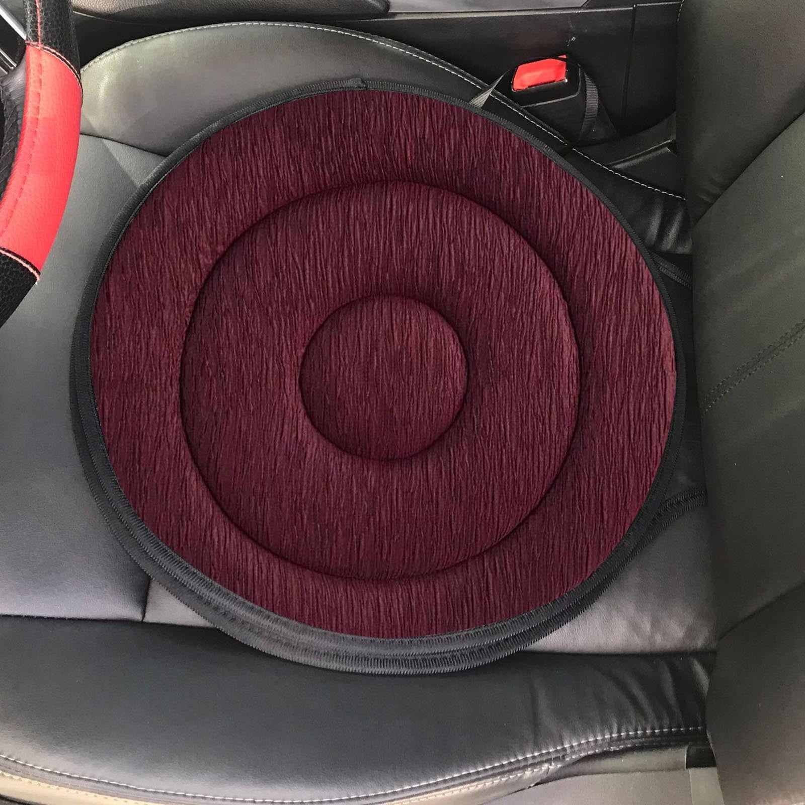 XDDST 360 Swivel Seat Cushion for Car Rotating Seat Cushion Portable ...