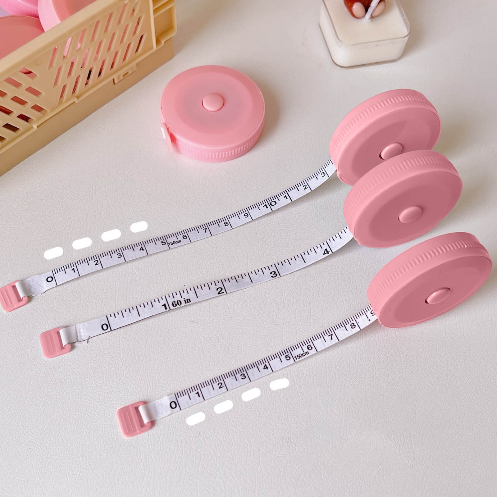 XDDST 3PCS Light Tape Measure Measuring Tape for Body Measurements ...