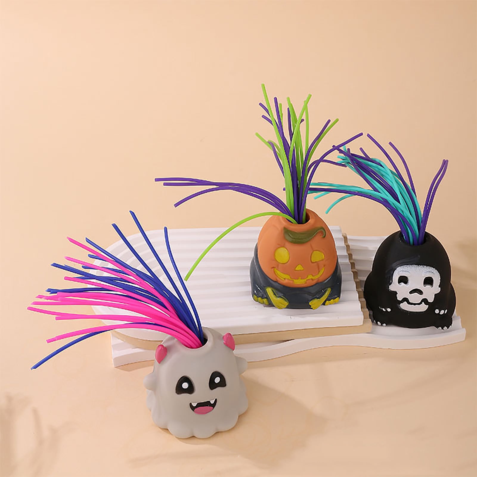 XDDST 3Pcs Fun Hair Pulling Screaming Toys Anxiety Venting Novelty ...