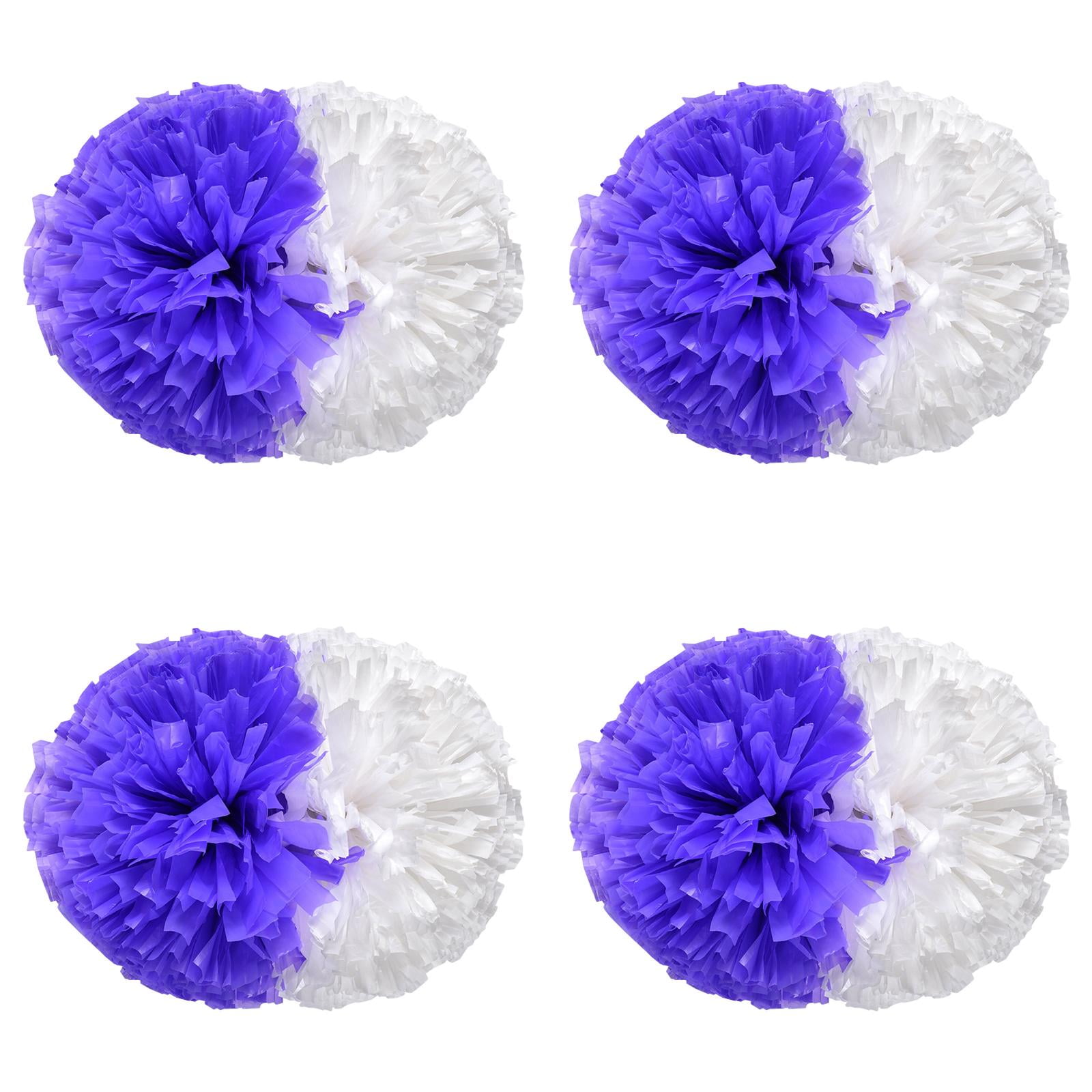 XDDST 4 Pairs Dance Flower Cheerleader Accessories with Handle ...