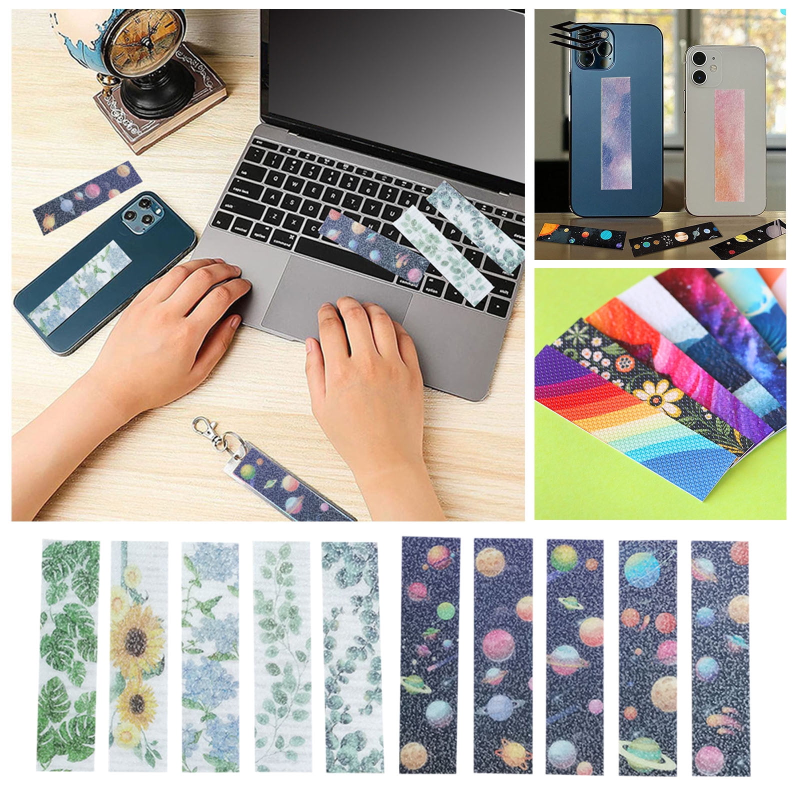 XDDST Calm Strip Greatest + Carry Tag Textured Sensory Stickers for ...
