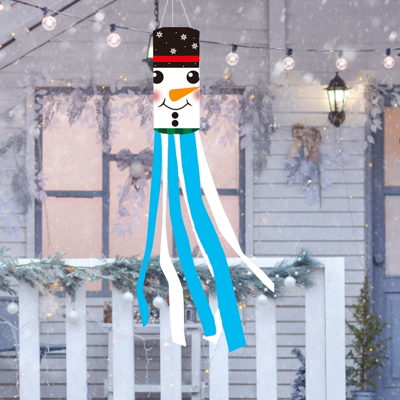 XDDST Christmas Windsock Flag Windsock Outdoor Hanging Decoration for ...